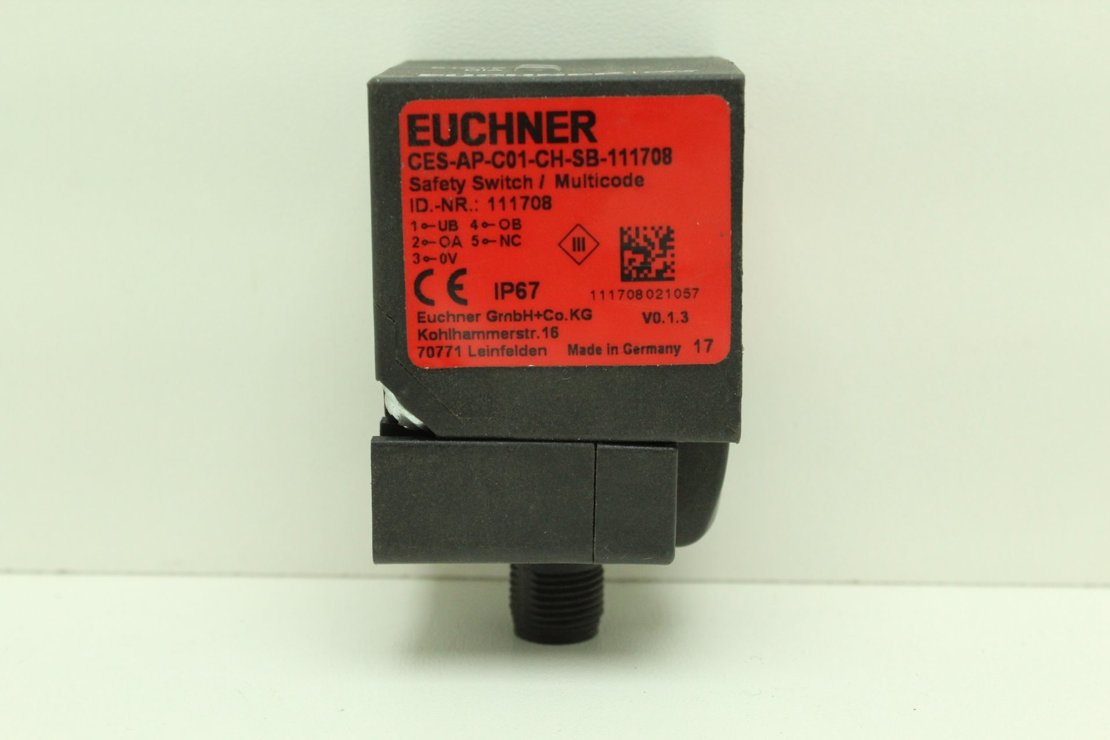 Euchner CES-AP-C01-CH-SB-111708 ( 111708 ) Sicherheitsschalter | eBay