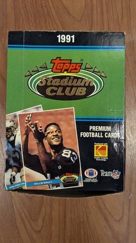 1991 Topps Stadium Club NFL Football Box | eBay