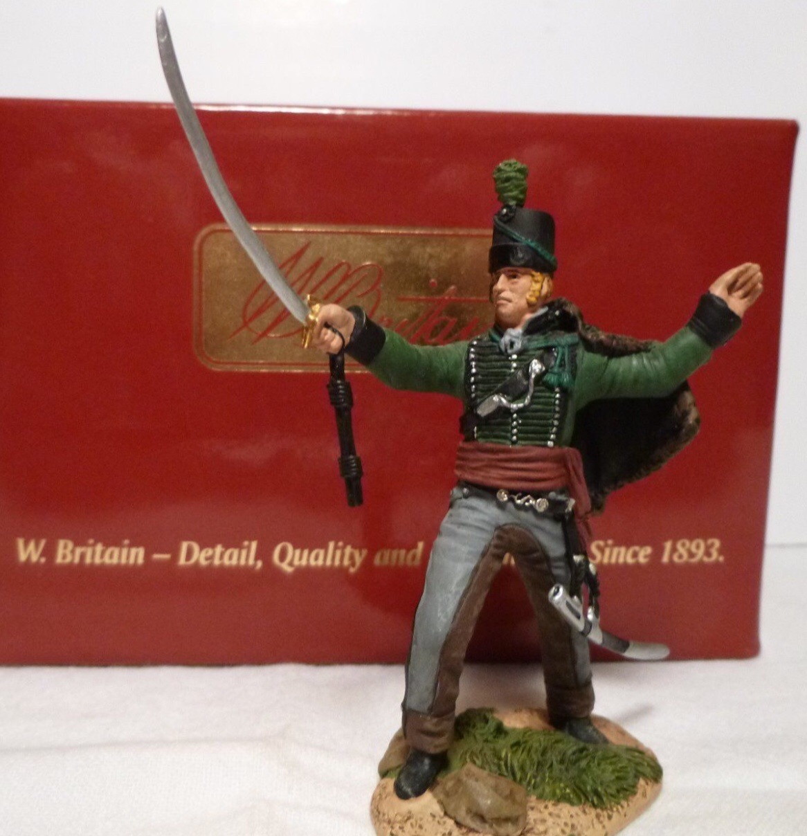 Britains Collectors Club - Napoleonic British 95th Rifles Officer ...
