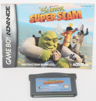 Shrek 2 - Gameboy Advance Game - w/ Original Manual Book 2005 Nintendo ...
