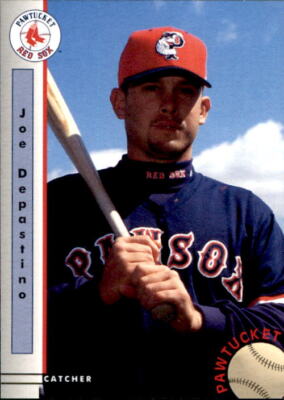 1999 Pawtucket Red Sox BlueLine #11 Joe Depastino Sarasota Florida ...