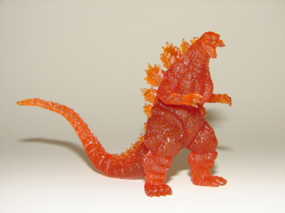 HG Meltdown "Burning" Godzilla Figure from Gashapon 2018 Set! Gamera ...