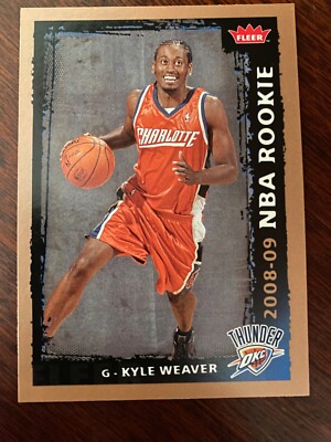 08/09 fleer #232 Kyle Weaver rookie | eBay Australia