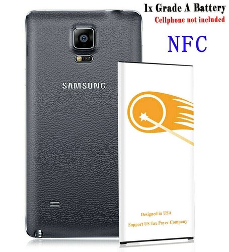 High Capacity 6980mAh NFC Battery for Samsung Galaxy Note 4 4G LTE ...