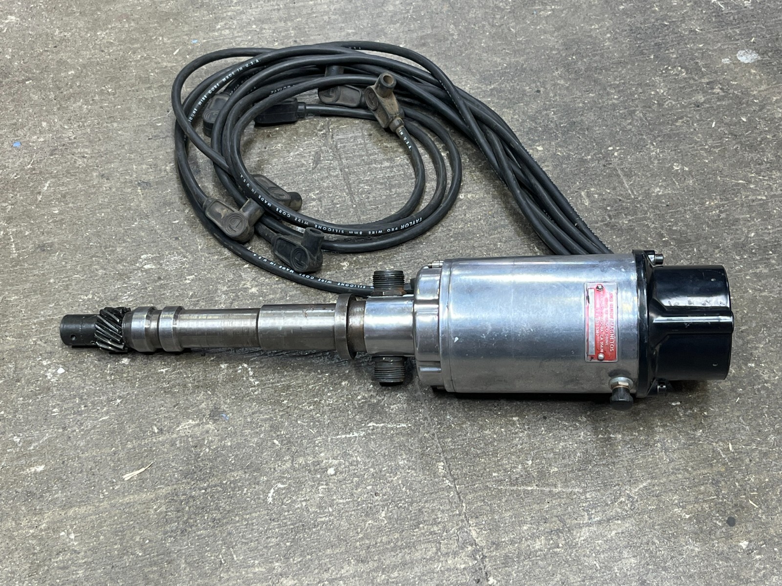 Magneto, Joe Hunt, SBC, BBC, tach drive, Taylor 8mm Pro wires. Tested ...