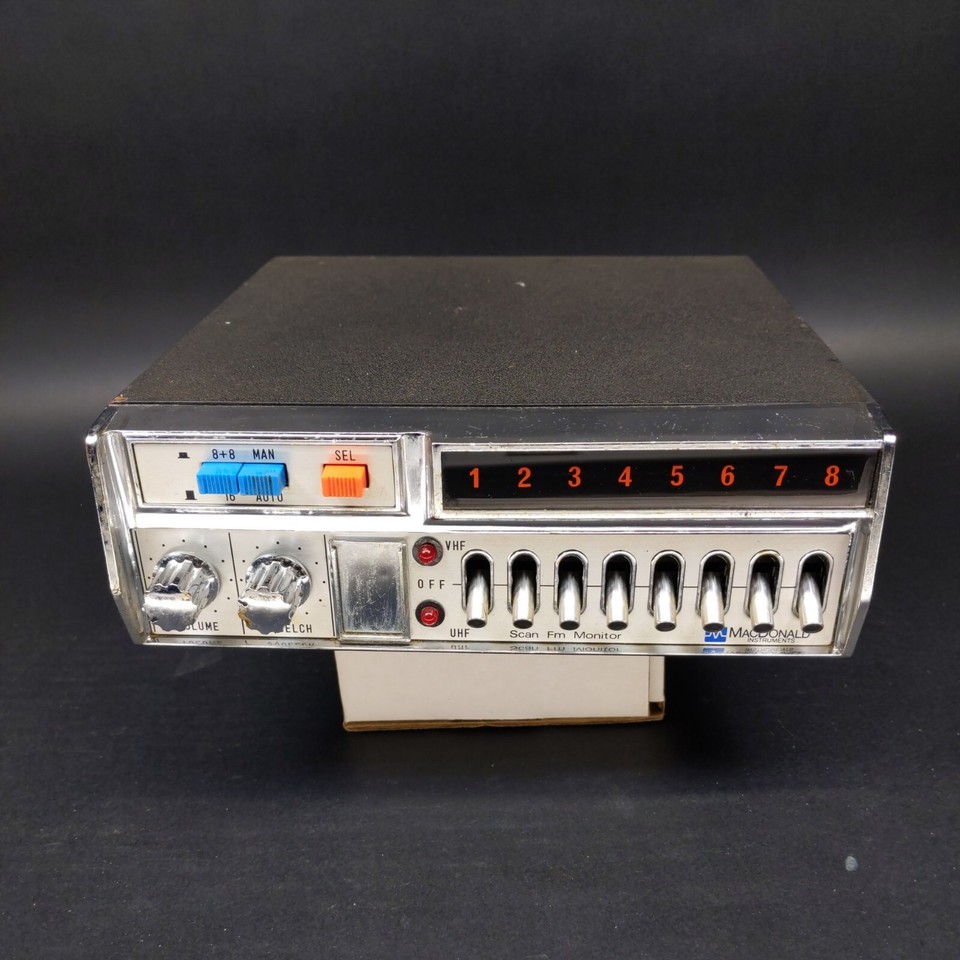 MacDonald Instruments VHF/UHF FM Scanner Model CE-110 | eBay