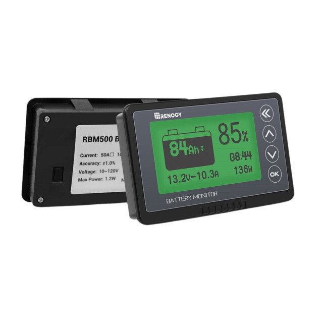 Renogy RBM500-UK 500A Monitor - Black for sale online | eBay Australia