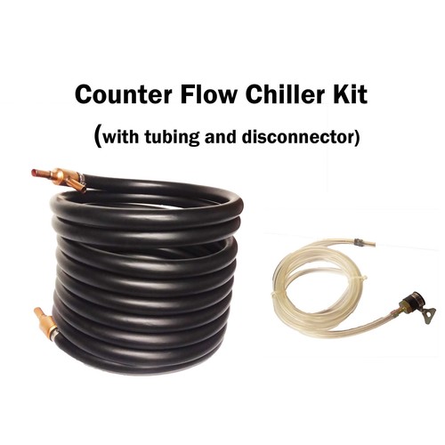 Counter Flow Copper Wort Chiller Kit /Heat Exchanger for All-Grain ...