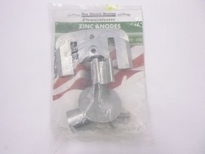 Sea Shield Marine Bravo II & III Zinc Anode Kit Bravo23-Kit-ZN | eBay