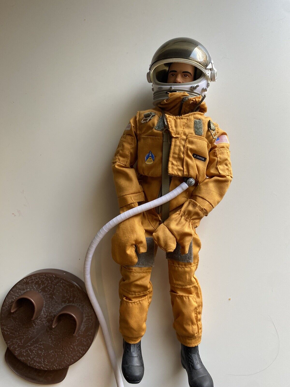 1/6 HASBRO GI JOE NASA SPACE SHUTTLE COLUMBIA ASTRONAUT FLIGHT GEAR ...