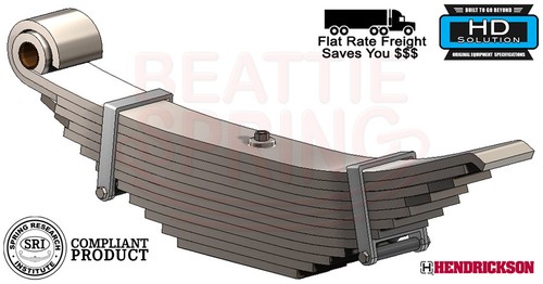 Hendrickson Walking Beam Suspension Leaf Spring 12 Leaf Super Heavy ...