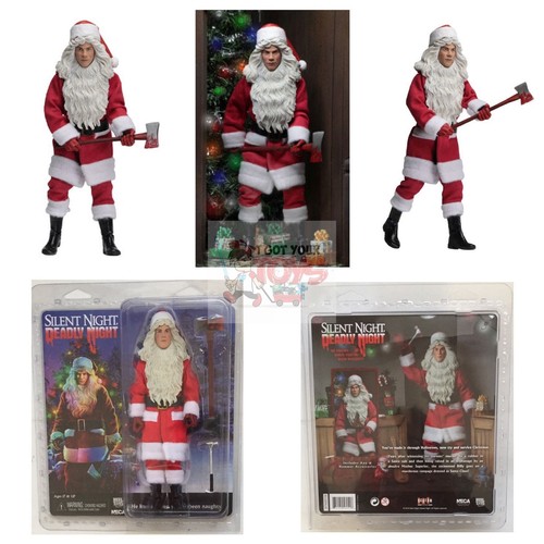 BILLY CHAPMAN Neca SILENT NIGHT DEADLY NIGHT Clothed 8" INCH 2018 ...
