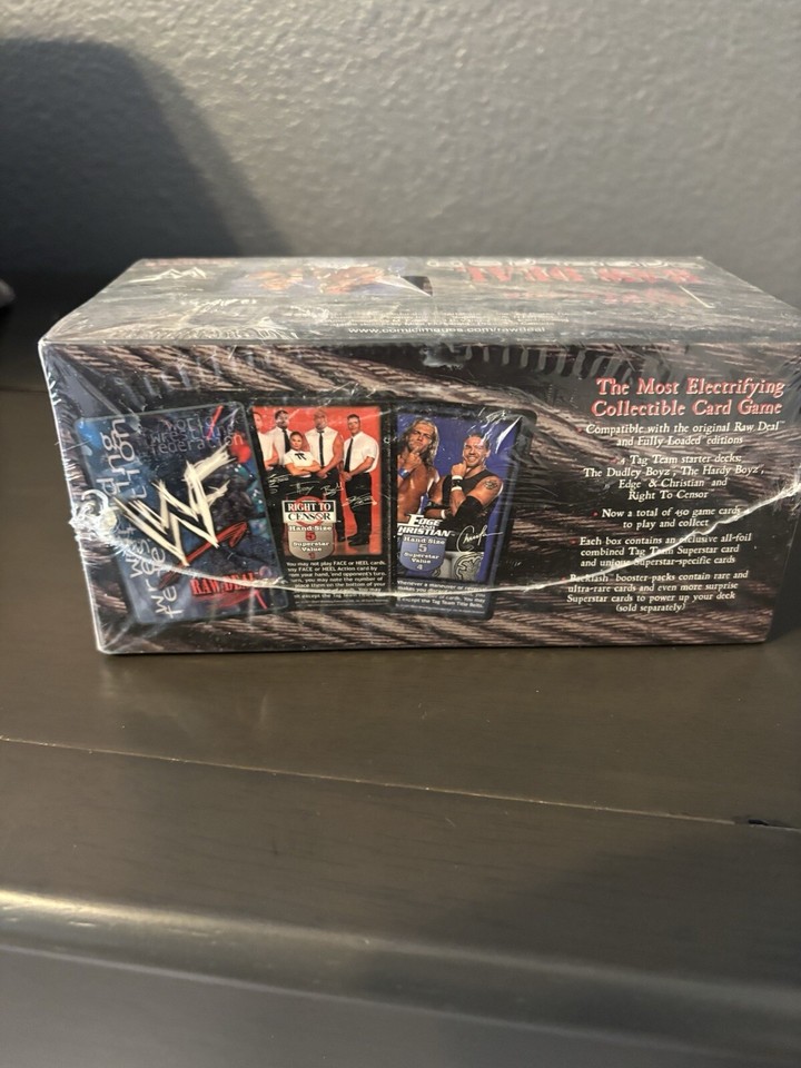 WWE/ WWF Raw Deal Fully Loaded Sealed Booster Box | eBay