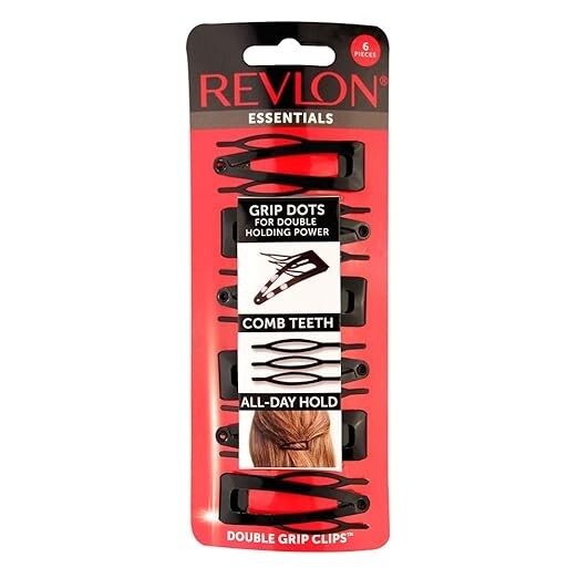Revlon Double Grip Hair Clips, 6 Count | eBay