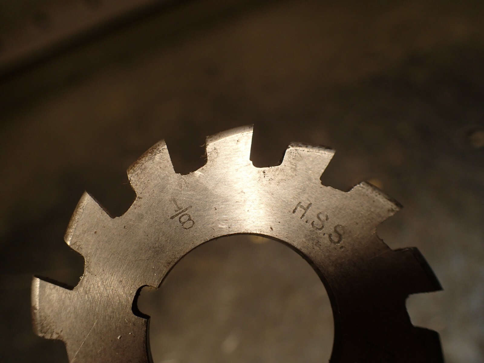 B&S 1/8" Cir (1/16" Rad) Convex Milling Cutter: 2" OD 7/8" Horizontal ...