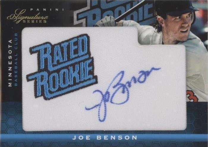 2012 Panini Signature Series - Rated Rookie Autograph Joe Benson #123 / ...