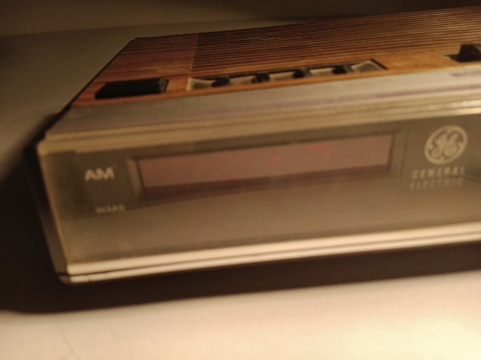 GE General Electric FM/AM Electronic Digital Alarm Clock Radio 7-4624A | eBay