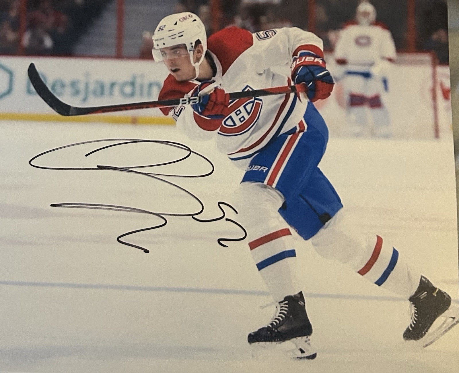 Justin Barron Autographed Signed Montreal Canadiens Photo | eBay