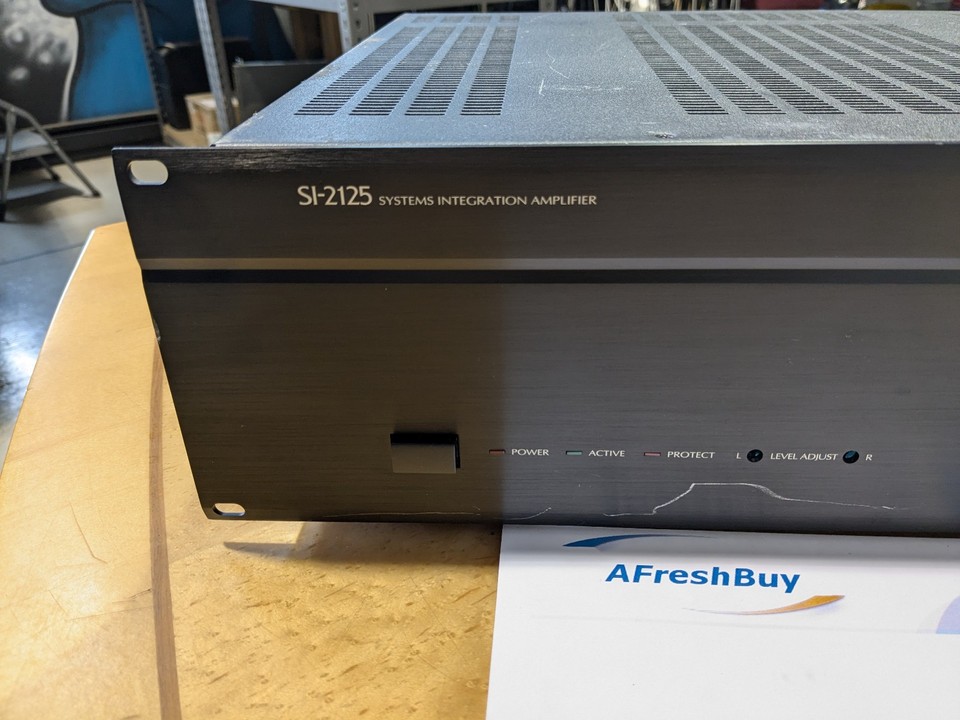 Niles SI-2125 Power Amplifier 2 Channel 125WPC w/Power Cord - Tested | eBay