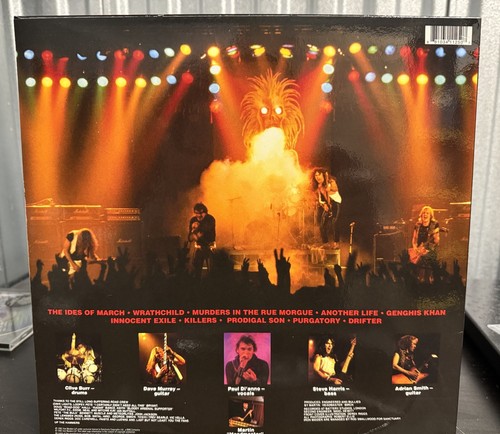 Iron Maiden DEREK RIGGS Autographed Signed Album KILLERS Genuine ...