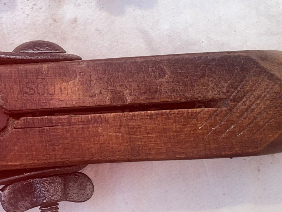 Antique T-Handle Wood Augers (4) w/long auger drill bits Snell ...