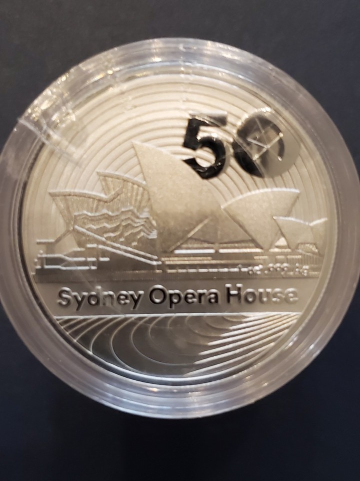 2023 1oz Royal Australian Mint Silver Sydney Opera House Mint Roll of ...
