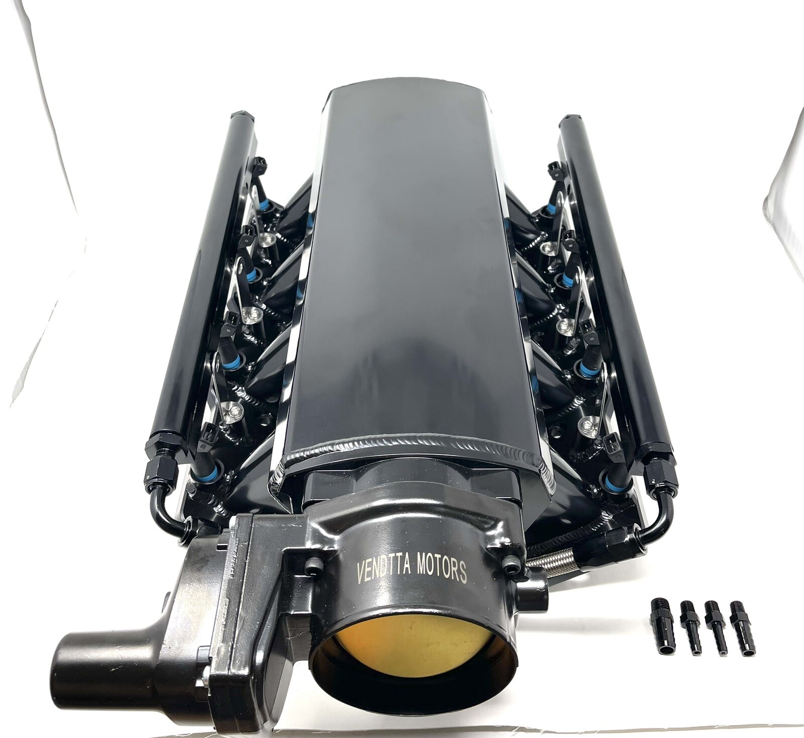 102mm Intake Manifold LS1 LS2 LS6 4.8L 5.3L 5.7L 6.0L Fuel Rails ...