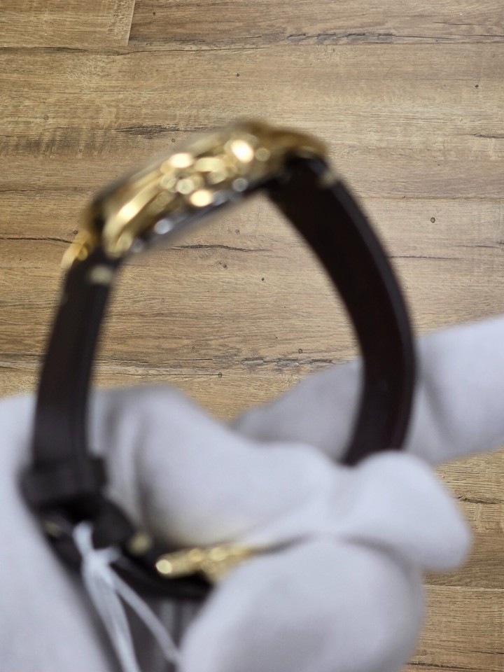 Seiko Prospex Gold Case Green Dial Leather Strap Mens Watch SPB210 | eBay