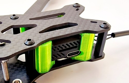 DJI O3 Air Unit Mount 20x20mm TPU FPV Drone DJI VTX 03 | eBay UK