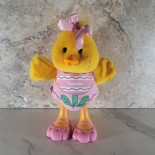 VINTAGE HALLMARK CRAYOLA DAFFADILLY DUCK STUFFED PLUSH PLASTIC FEET ...