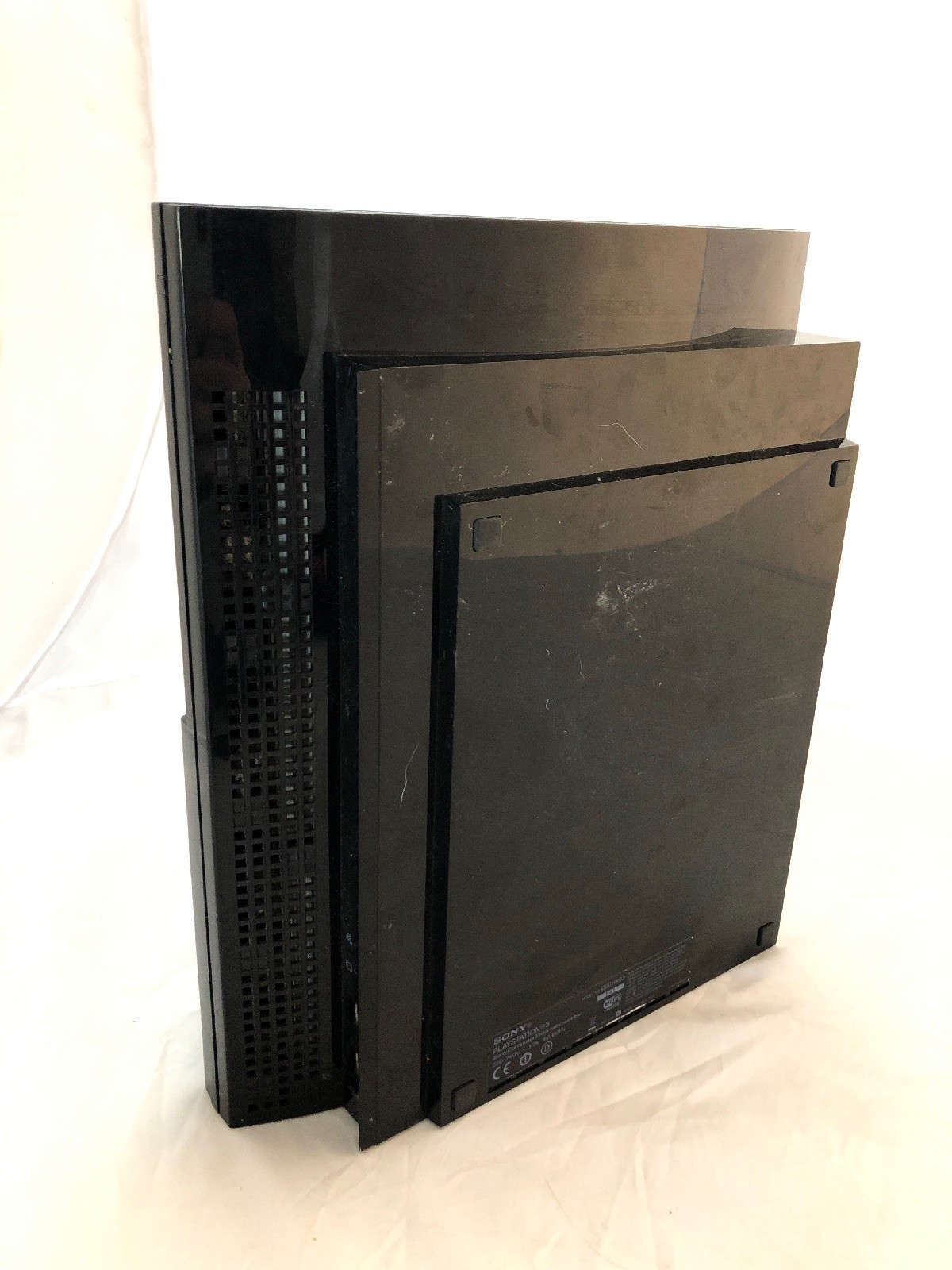 Sony PS3 PlayStation 3 FAT 80GB Black Console / Tested Working : 10 ...