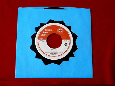 TIM DENIS~ FALLIN~ VG++~ I WANNA BE THE ONE~ CANADIAN TALENT LIBRARY ...