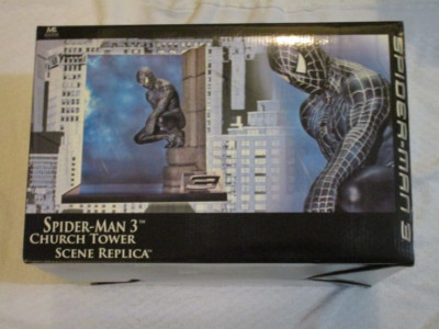 master replicas spiderman Black Suit 3 church scene statue | eBay UK