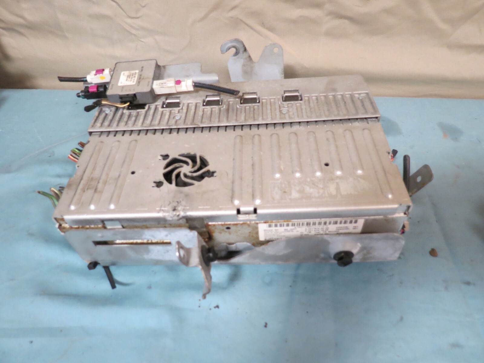 07 08 09 Mercedes w221 w216 S CL Audio Amplifier Module AMP BECKER ...