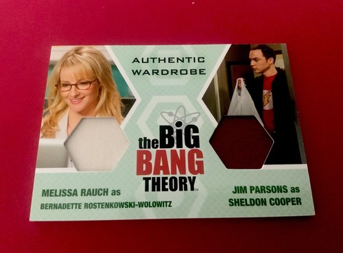 Big Bang Theory Seasons 6 & 7 Dual Wardrobe Card DW 8 BERNADETTE ...