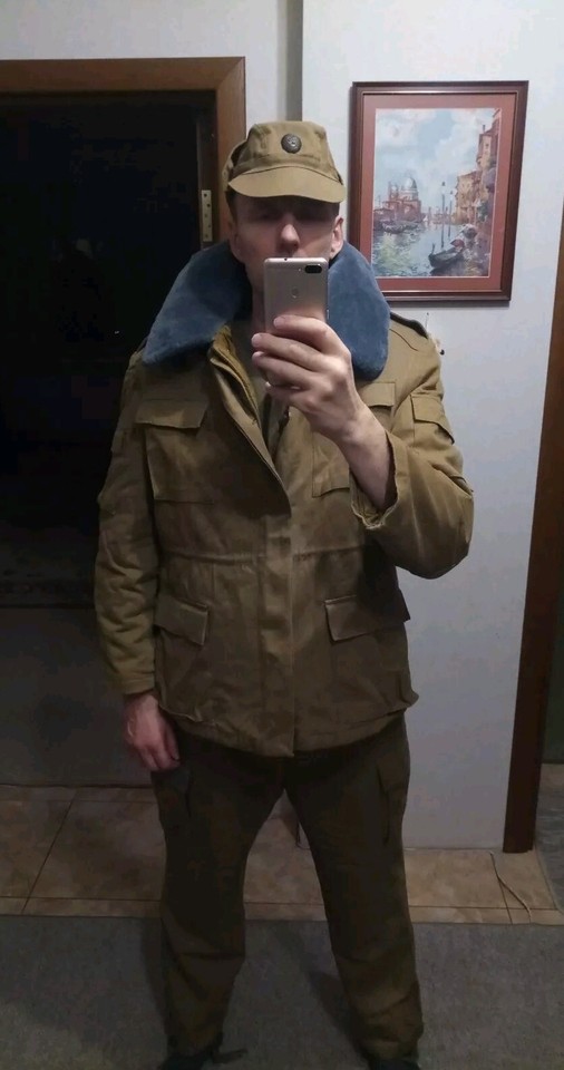 Old Russian Military Winter Jacket AFGHANKA GRU VDV Specnaz Afghan War ...