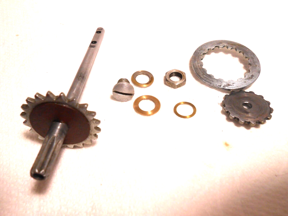 VINTAGE GARCIA MITCHELL 304 CAP - INTERNAL PARTS - AXLE, CAM RING ETC ...