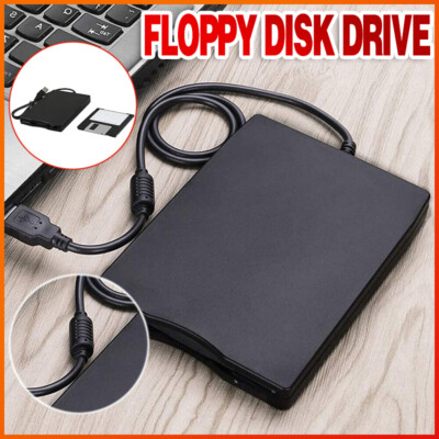 Portable USB Floppy Disk Drive External H FDD 3.5" 1.44MB For Laptop PC ...
