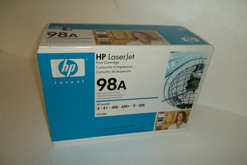 HP 98A Black Toner Cartridge LaserJet 6.8K Pages 4 5 4 Plus 5N 5M ...