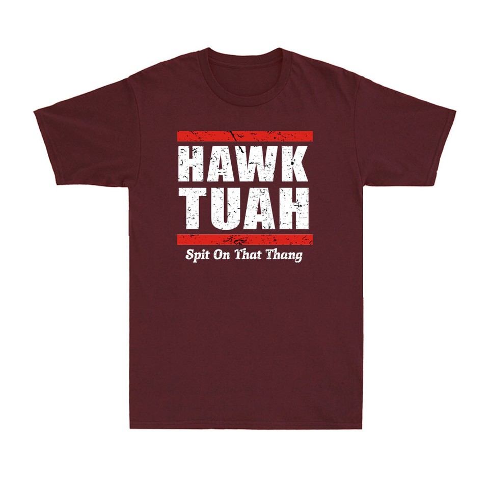 Hawk Tuah Shirt Hawk Tuuh Spit On That Thang Funny Quote Vintage Men's ...