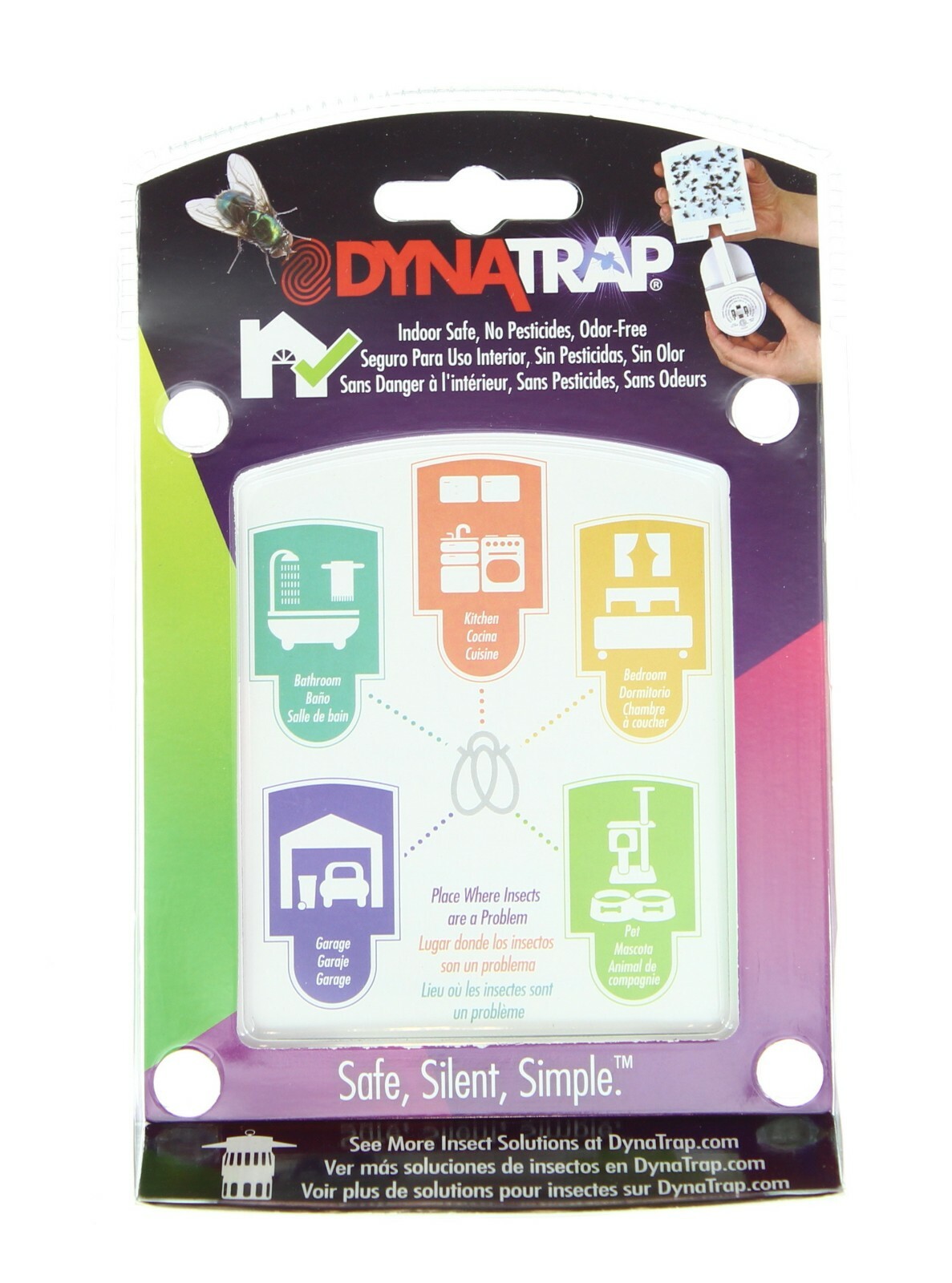 DynaTrap Dot StickyTech Replacement Glue Cards Decorative Colors 6 ...