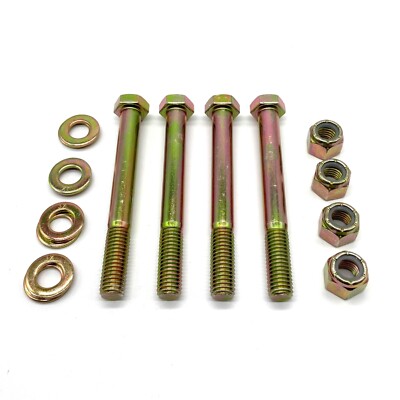 Fits Jeep CJ CJ5 CJ7 CJ8 76-86 Rear Leaf Spring Shackle Bolts GRADE 8 ...