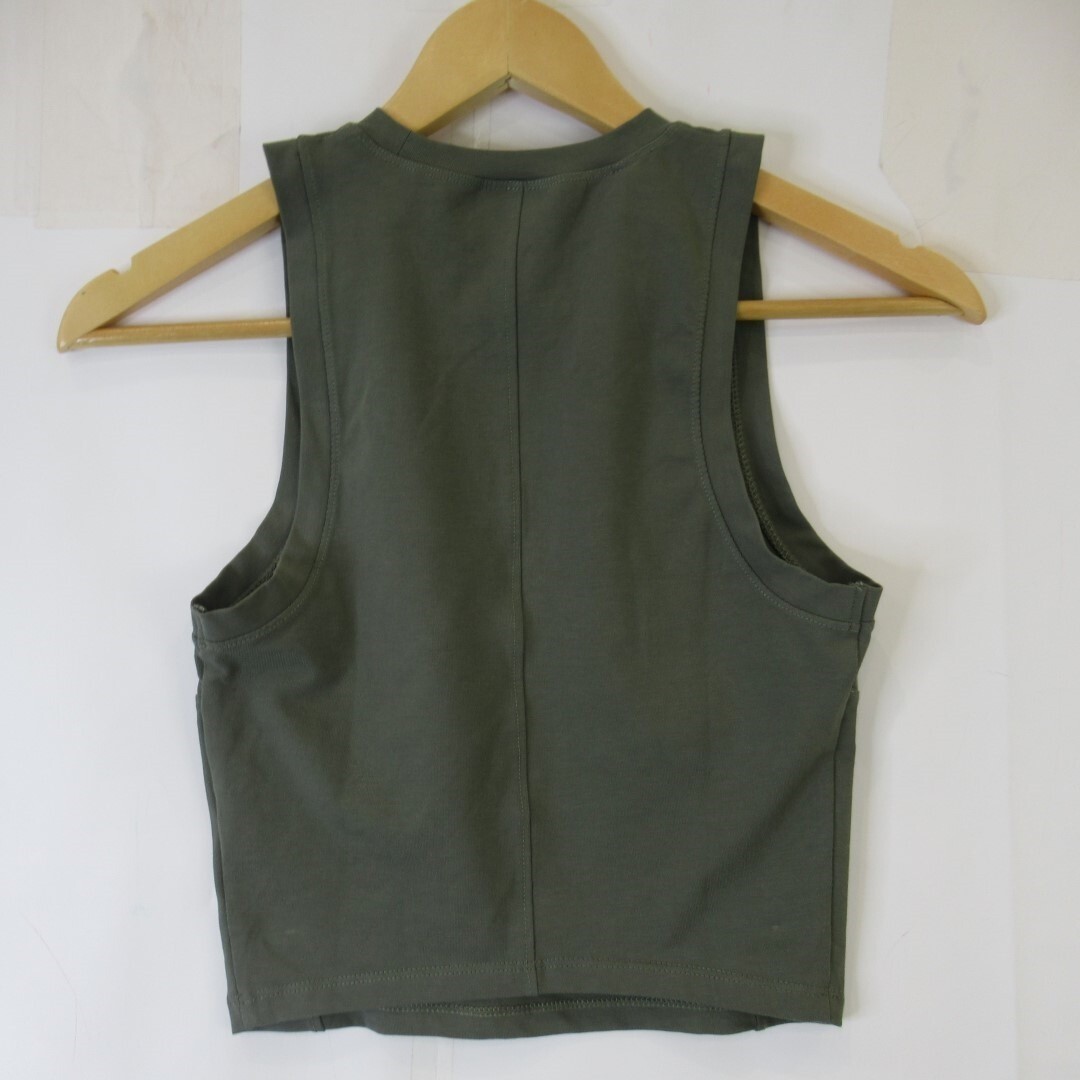 Gymshark XXS Rest Day Cotton Contour Tank Green Top Activewear Tags RRP ...