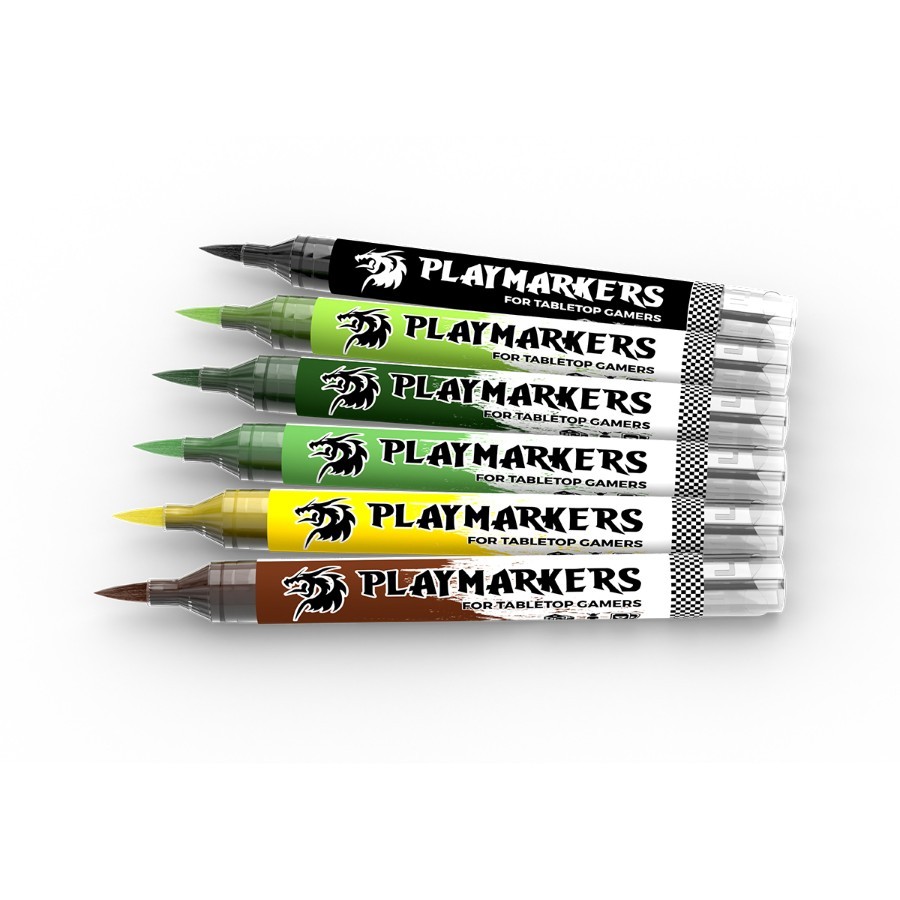AK Interactive: Orcs & Goblins - PLAYMARKERS - Paint Markers - AKM104 ...