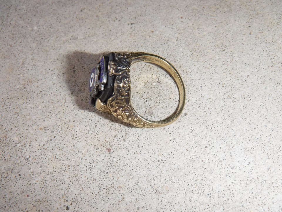 10K GOLD AMERICAN LEGION AUXILIARY AWARD RING 4.7 GR BULLION GOLD | eBay