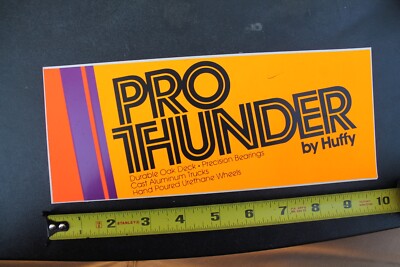 Huffy Pro Thunder Model Skateboard USA 70's Z53C Vintage Skateboarding ...