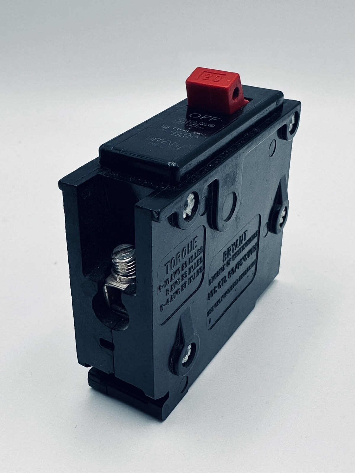 Bryant BR120 1 Pole 20 AMP 120V Circuit Breakers Type BR Tested | eBay