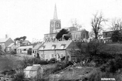 Zcb-37 Hillside & Church, Hungerton nr Billesdon, Leicestershire. Photo ...