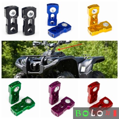 ATV Pivoting Handlebar Risers 3" for Polaris RZR Ranger Arctic 7/8" & 1 ...