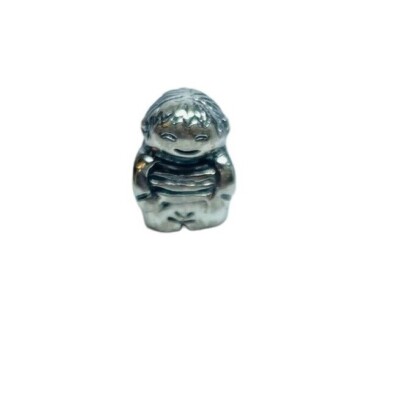 Pandora Sterling Silver Little Boy Son Charm Bead 790360 - .13 | eBay